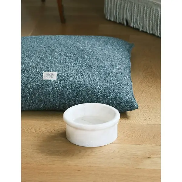 ST.PIA Marbowl Marble Dog And Cat Bowl 19cm