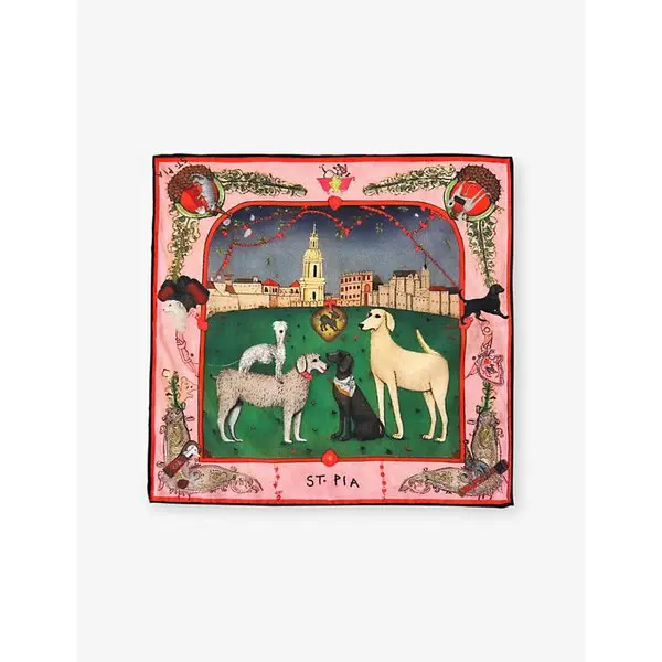 ST.PIA Belong Small Printed Cotton Bandana - One-color