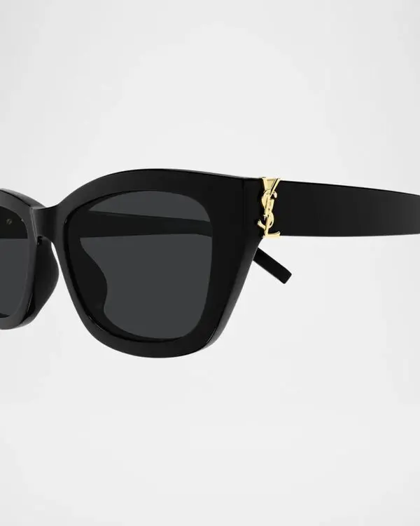 Saint Laurent 55mm Rectangular Sunglasses