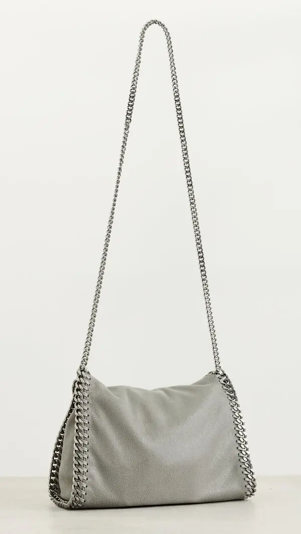 Stella McCartney Shaggy Deer Mini Chain Tote Bag - Light Grey