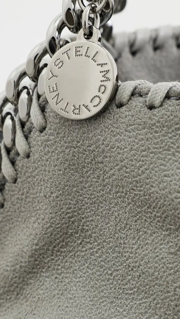 Stella McCartney Shaggy Deer Mini Chain Tote Bag - Light Grey