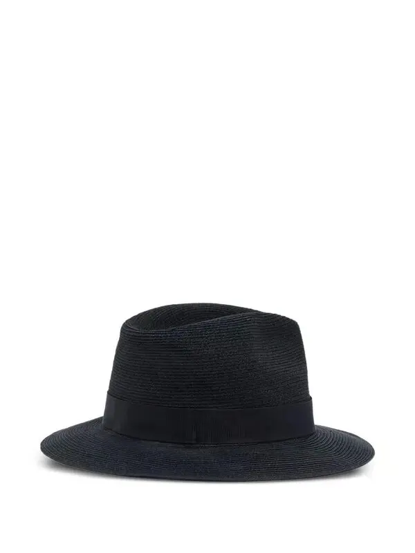 Giorgio Armani Ribbon-trim Fedora Hat