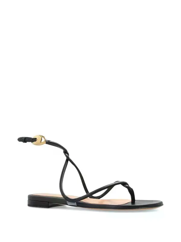 GIANVITO ROSSI Strap-details Flat Sandals