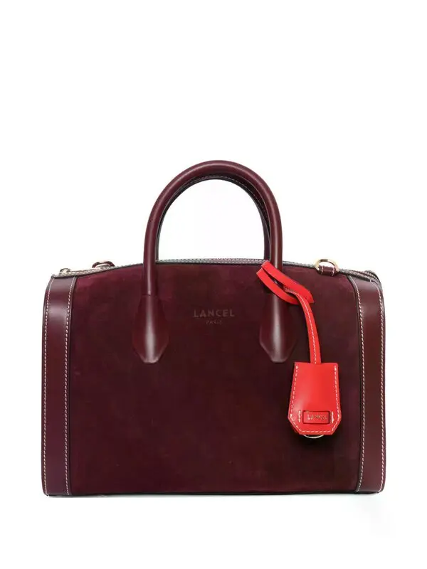 LANCEL Tag-detail Tote Bag - Red