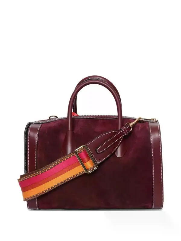 LANCEL Tag-detail Tote Bag - Red