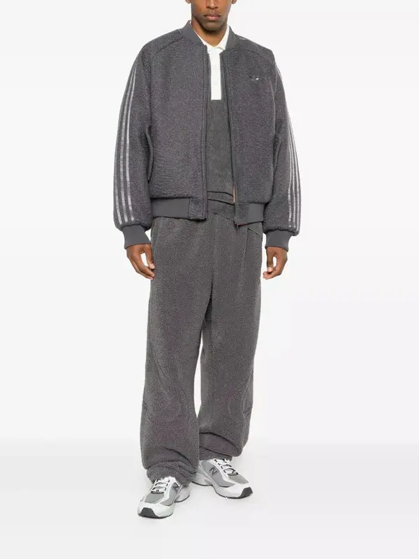 Adidas Reversible Bomber Jacket - Grey