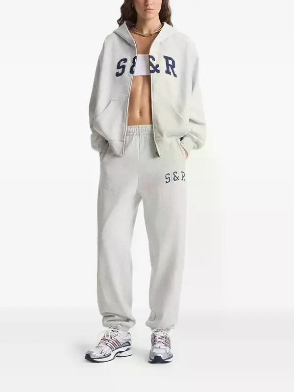 SPORTY & RICH Ivy Sweatpants - Grey