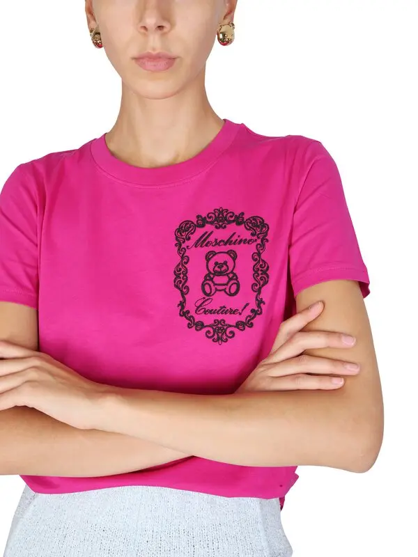 Moschino Logo T-shirt - Purple