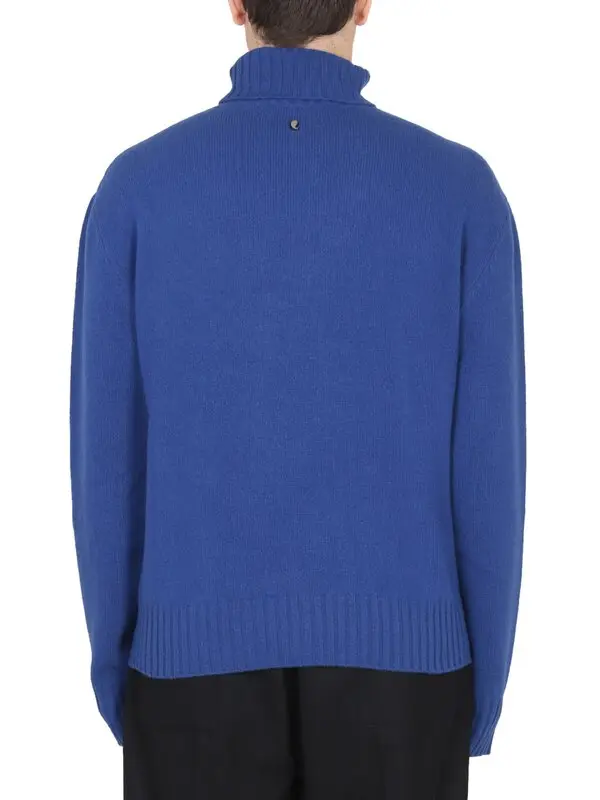 Etro Inlaid Jacquard Turtleneck Sweater