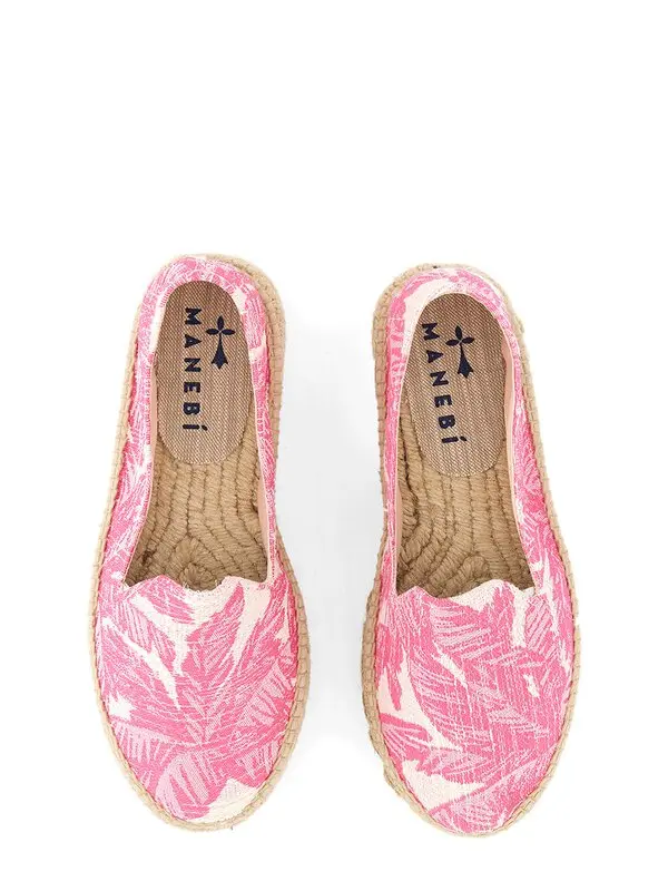 Manebí Espadrille With Jute Sole - Multicolour