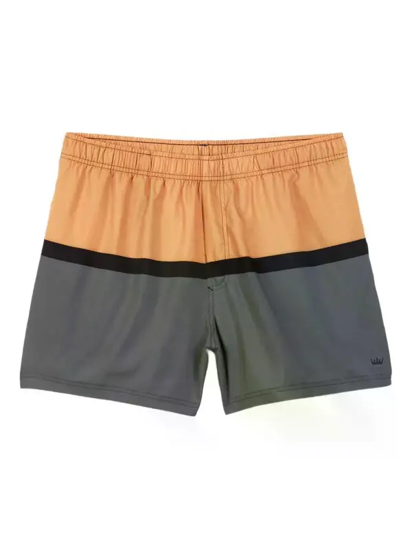 OSKLEN Stripe-panel Swim Shorts