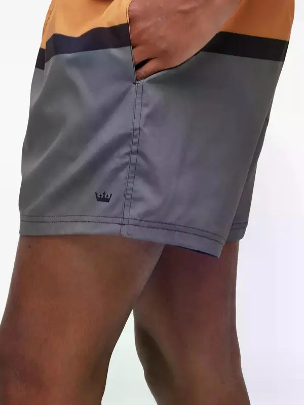 OSKLEN Stripe-panel Swim Shorts
