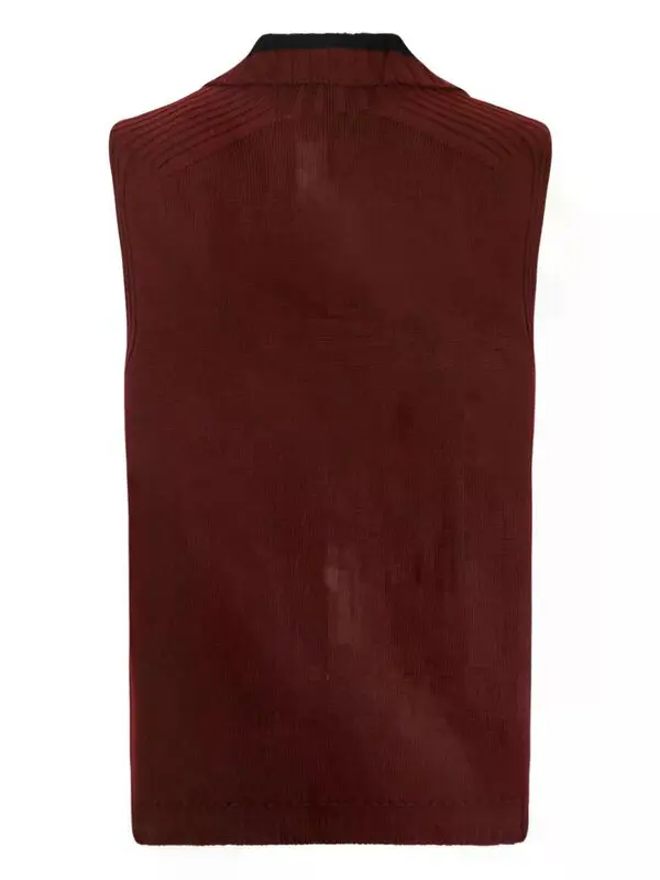VIVIENNE WESTWOOD Striped Sleeveless Jacket