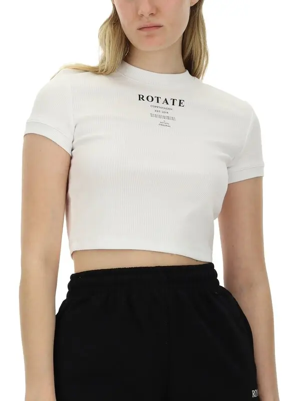 ROTATE BY BIRGER CHRISTENSEN Logo T-shirt