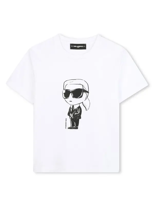 Karl Lagerfeld Logo T-shirt - White