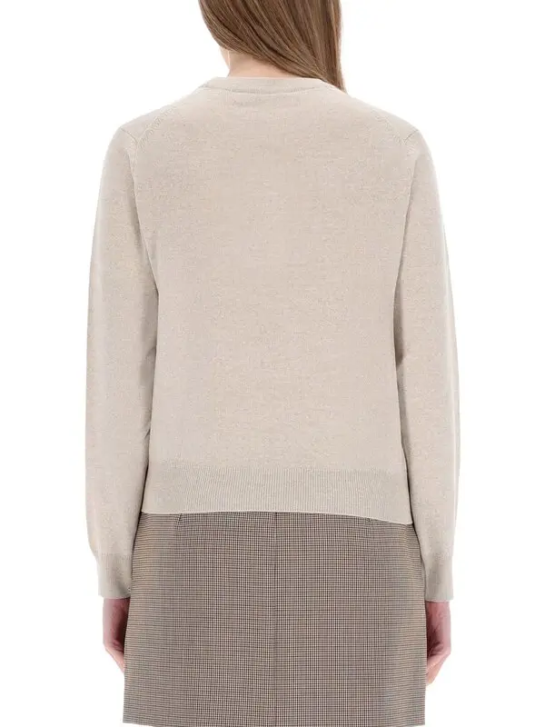 Maison Kitsuné Baby Fox Jersey - Beige