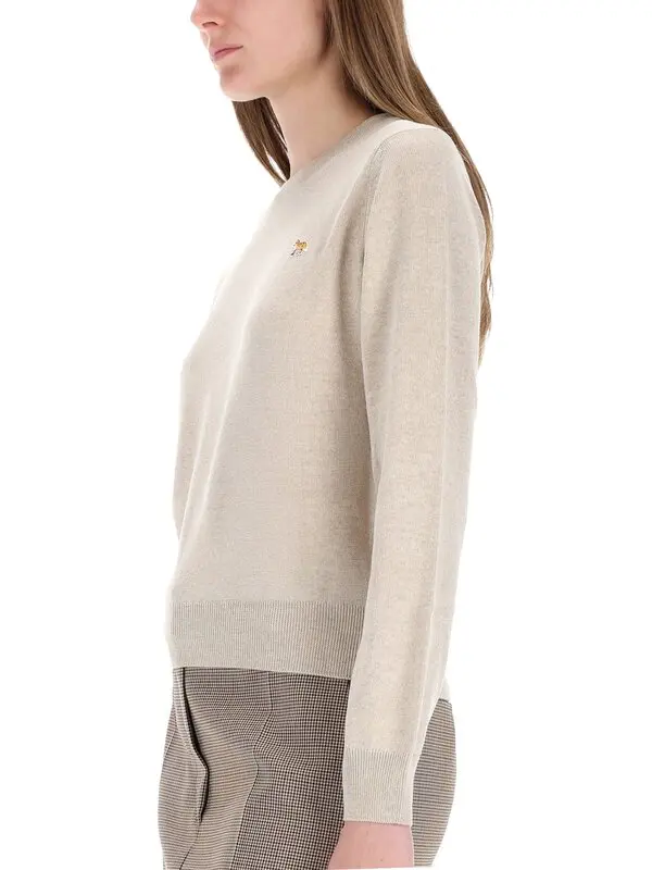 Maison Kitsuné Baby Fox Jersey - Beige