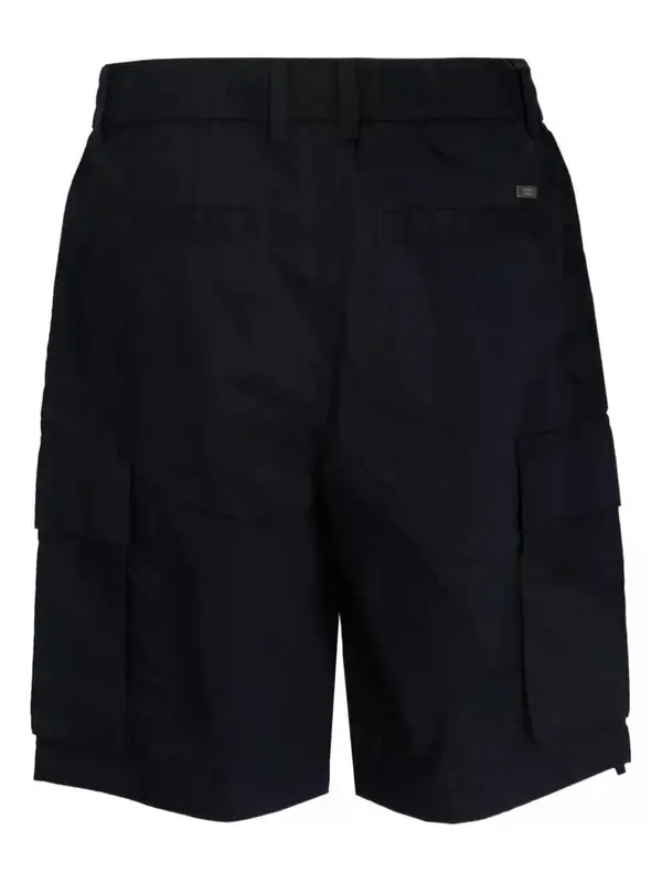 Armani Exchange Twill Cargo Shorts - Blue