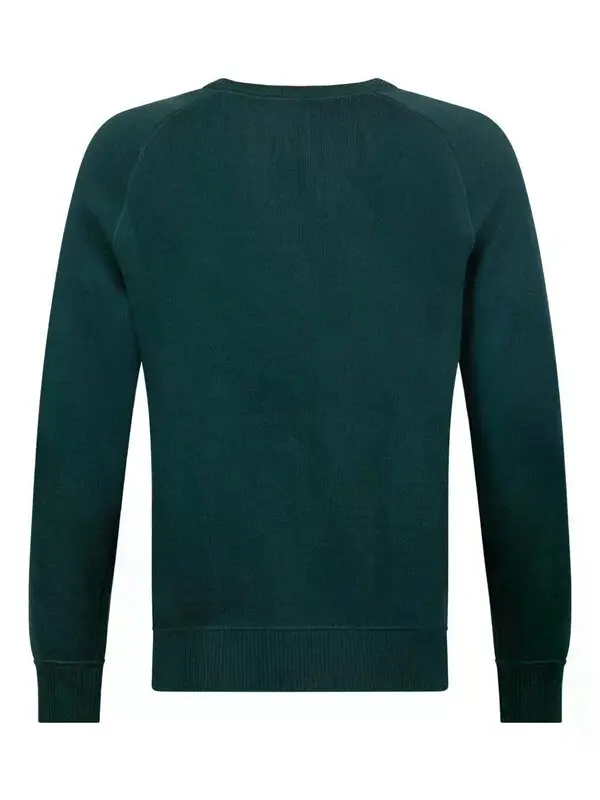 GALLIA Crew-neck Cotton Sweatshirt