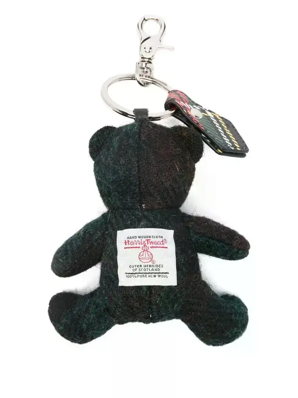 VIVIENNE WESTWOOD Teddy-bear Keyring - Green
