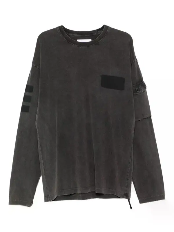 PEACEMAKER OAMC Sleeve-pocket T-shirt - Black