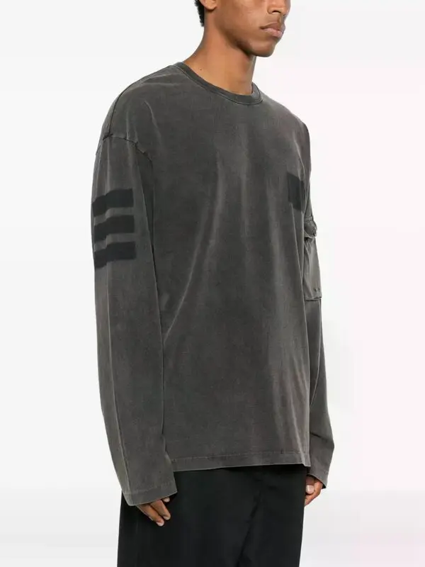 PEACEMAKER OAMC Sleeve-pocket T-shirt - Black