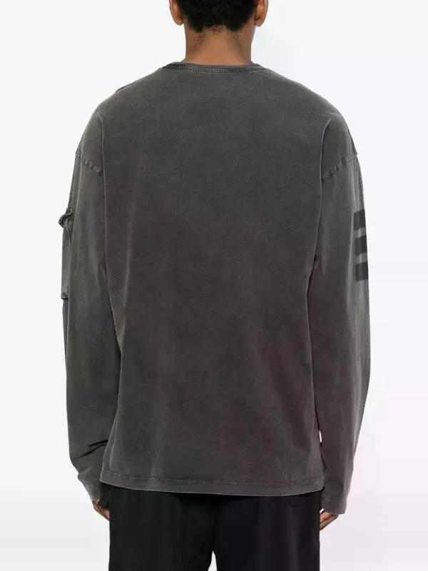 PEACEMAKER OAMC Sleeve-pocket T-shirt - Black