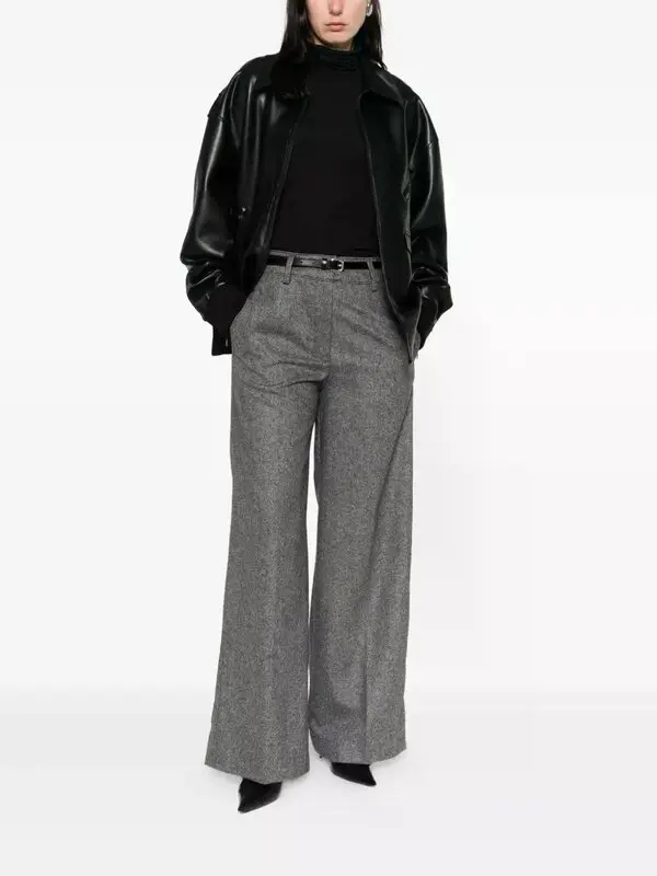 Marc O'polo Wide-leg Palazzo Pants - Grey