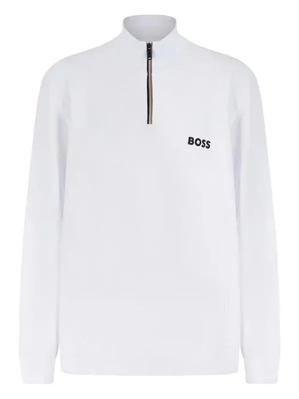 Hugo Boss Striped Logo Sweater