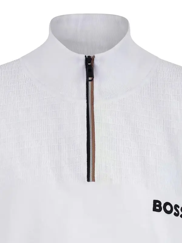 Hugo Boss Striped Logo Sweater