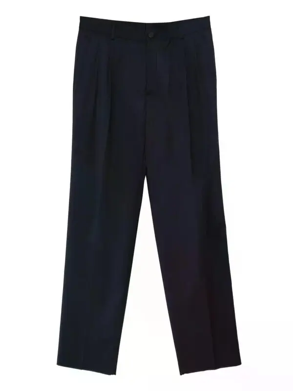 MANUEL RITZ Pleated Trousers - Blue