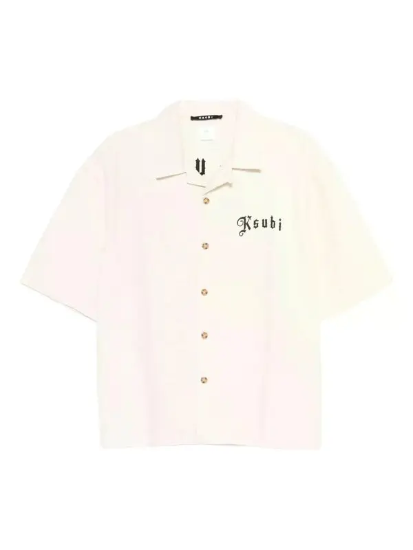 Ksubi Logo-embroidered Shirt