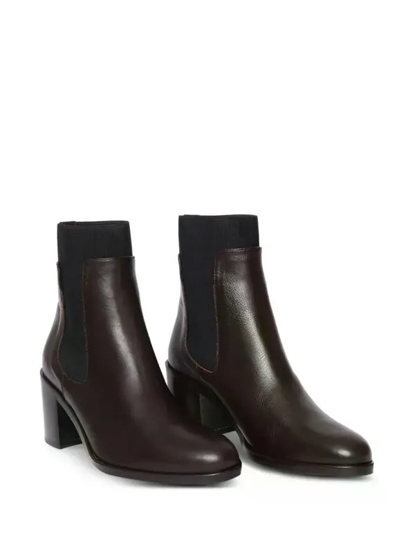 VIA ROMA 15 Leather Chelsea Boots