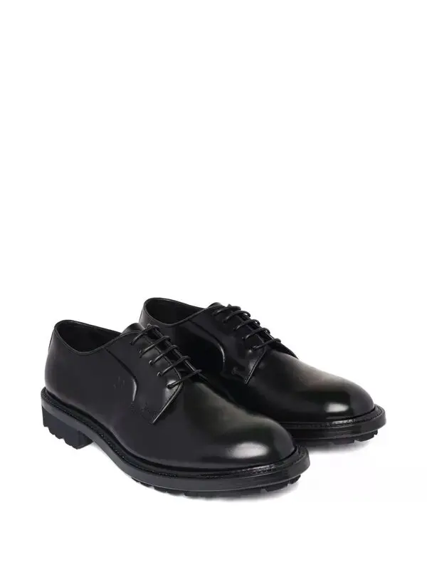 FABI Embossed Logo Derby Shoes