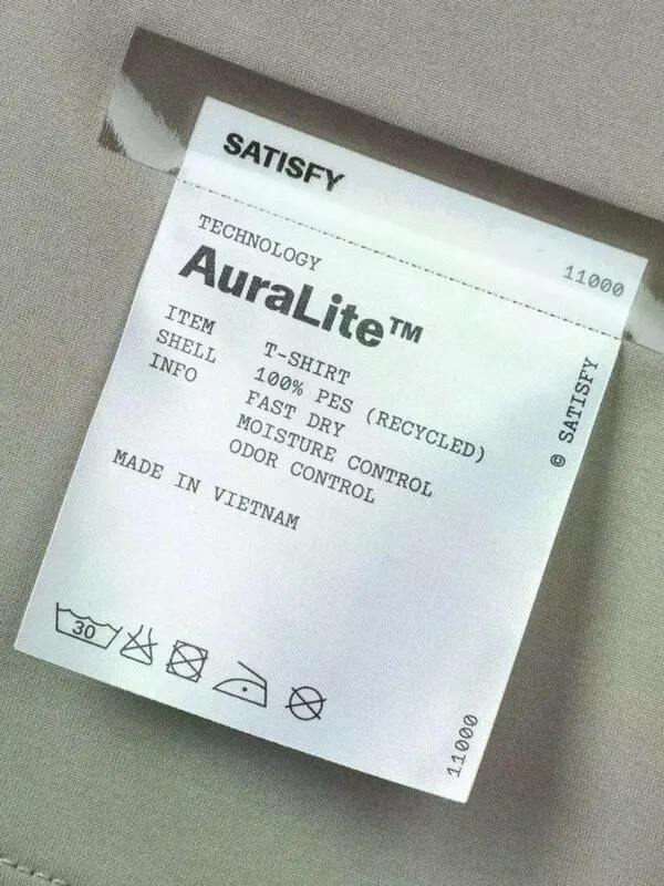 Satisfy Auralite Crew-neck T-shirt - Grey