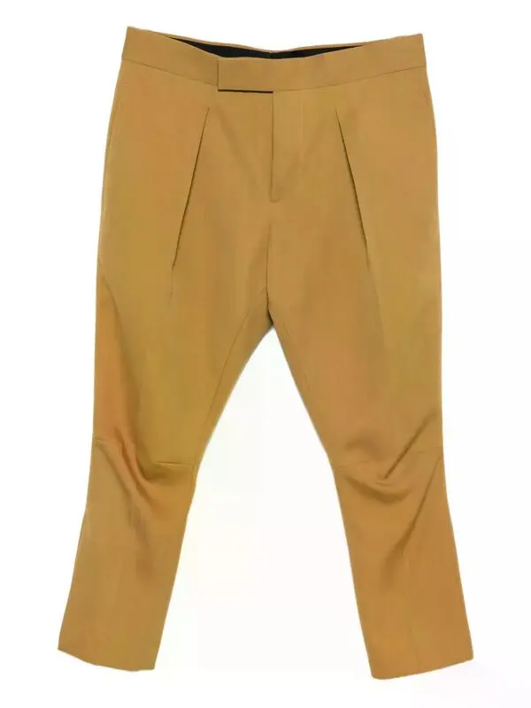 SAPIO Pleated Gabardine Trousers