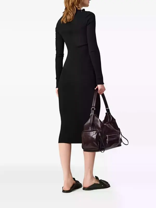 Stella McCartney Ribbed Knit Midi Dress