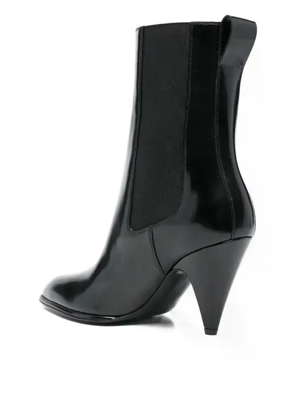 SERGIO ROSSI 85mm Cone-heel Boots