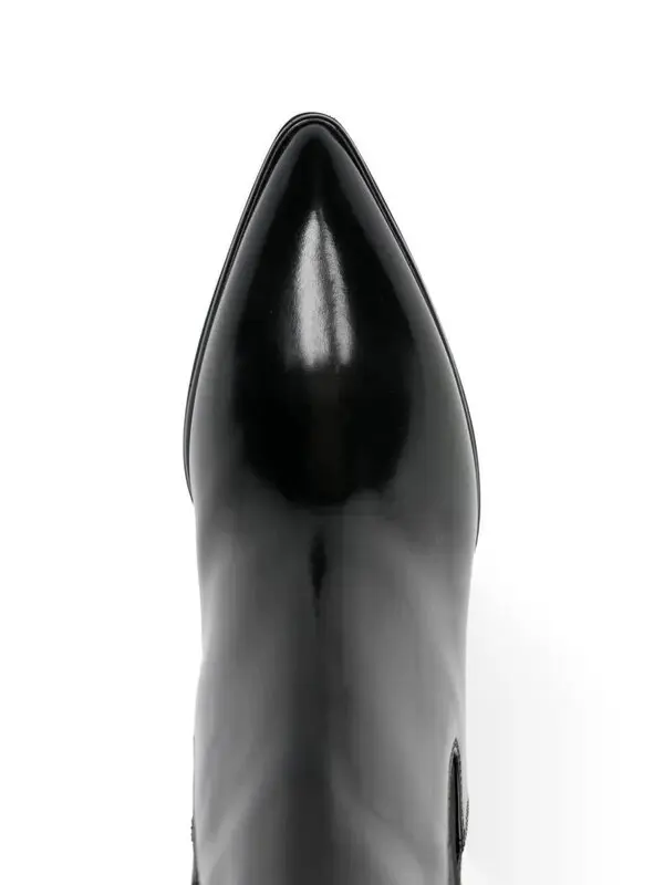 SERGIO ROSSI 85mm Cone-heel Boots