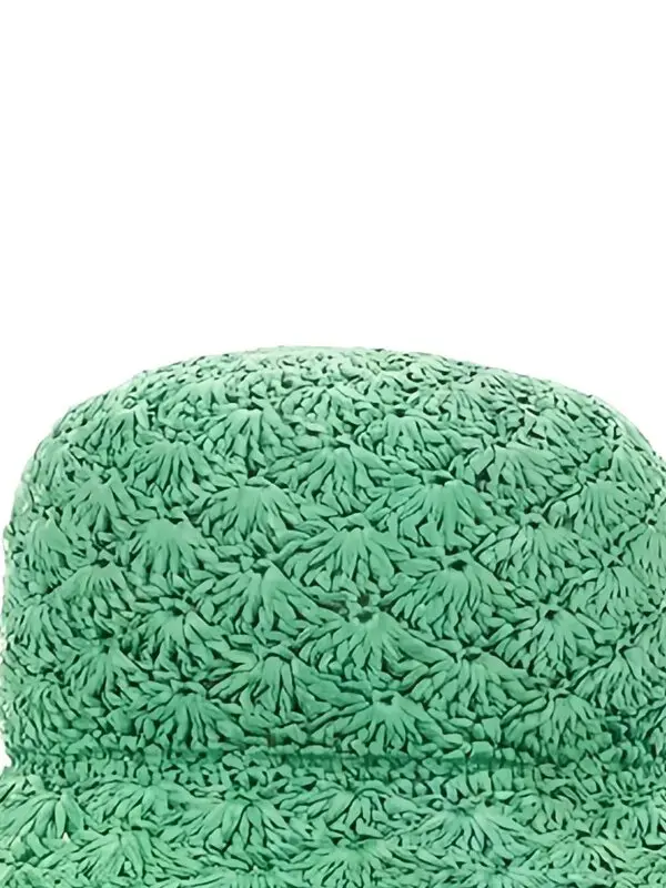 Red Valentino Raffia Bucket Hat