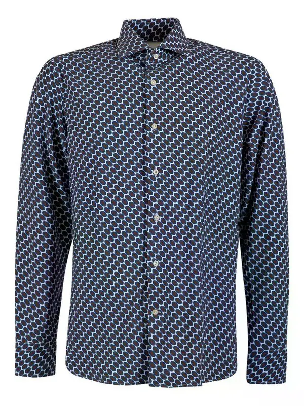 GHIRARDELLI NEXT Patterned Button Shirt