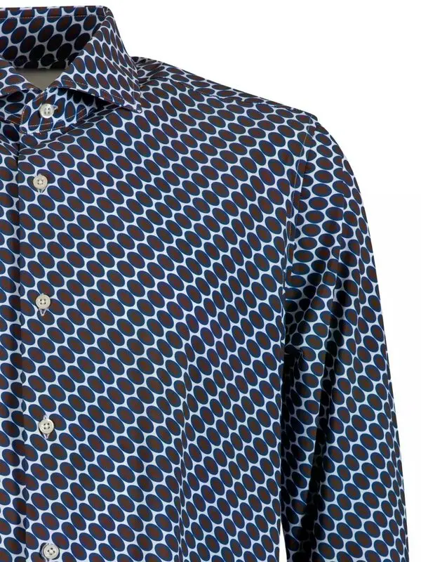 GHIRARDELLI NEXT Patterned Button Shirt