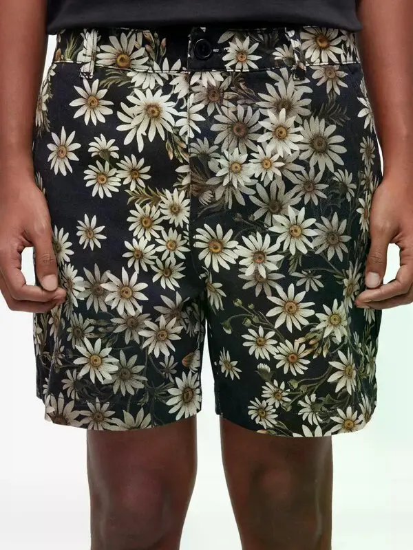 OSKLEN Flow Daisy-print Shorts