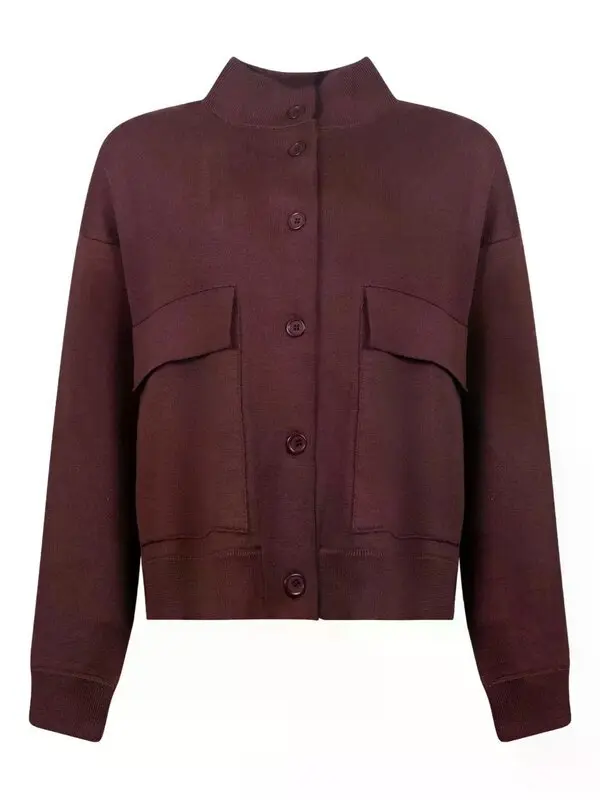 JEI-O Buttoned Jacket With Pockets