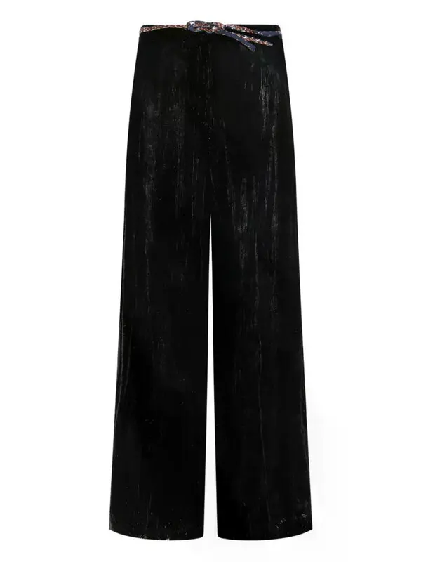 HUI MILANO Belted Trousers