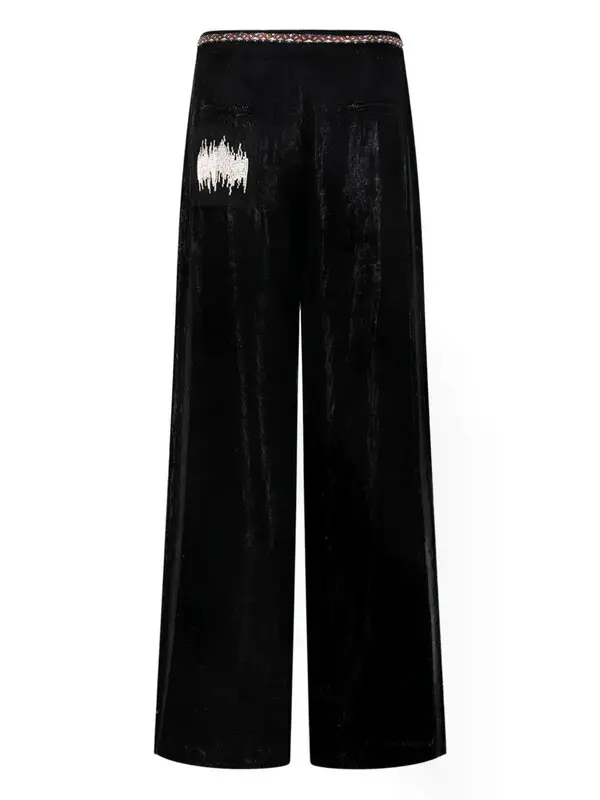 HUI MILANO Belted Trousers