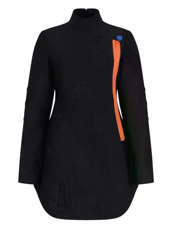 HUI MILANO Embroidered Chinese Jacket
