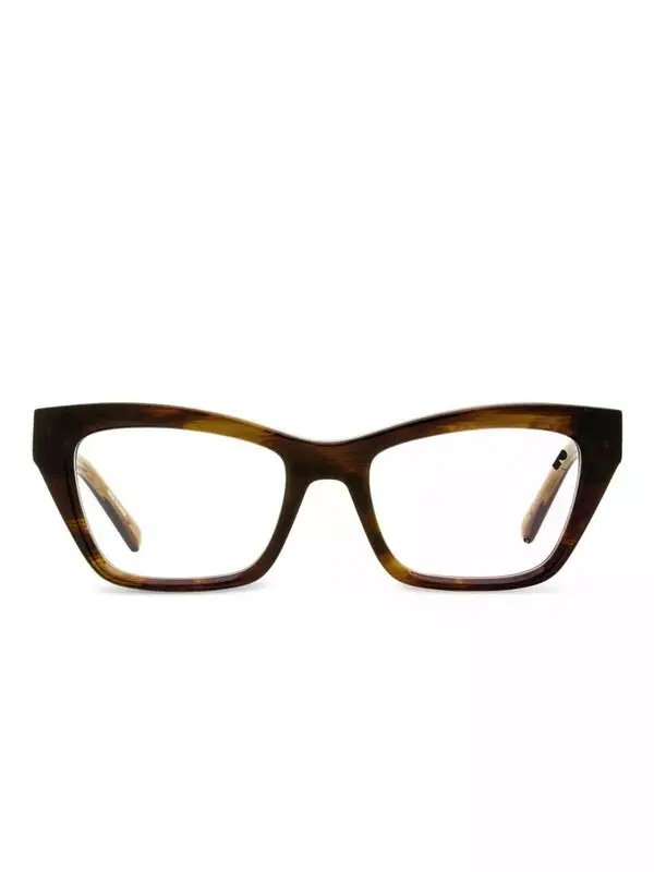 Longchamp 2762 Rectangle-shape Eyeglasses - Brown