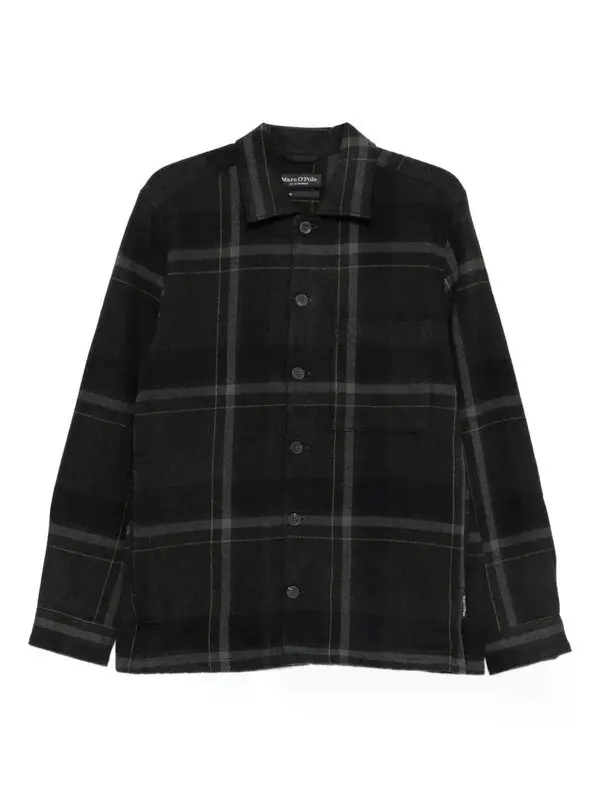 Marc O'polo Plaid Pocket Overshirt
