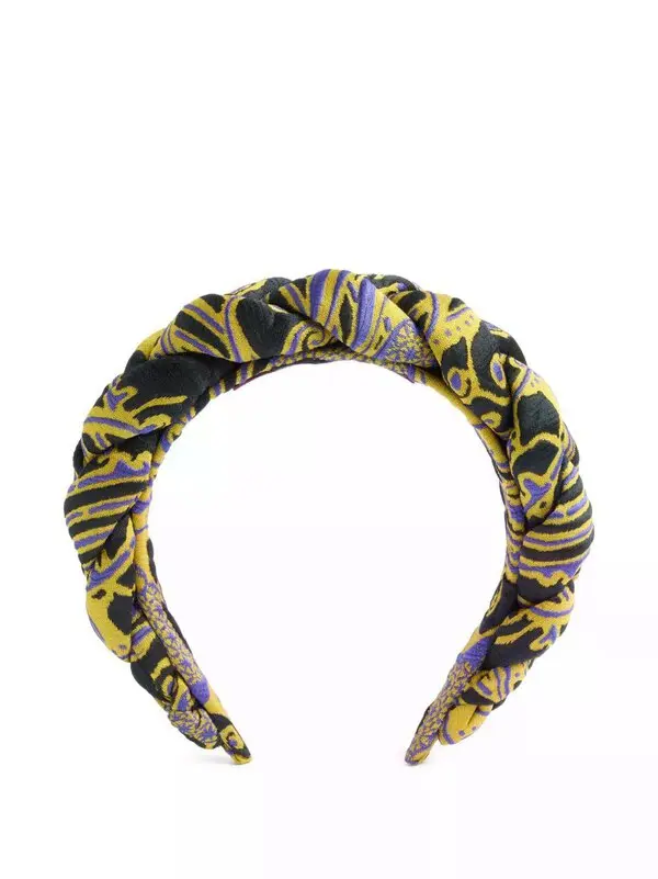 La DoubleJ Rapunzel Braided Headband - Yellow
